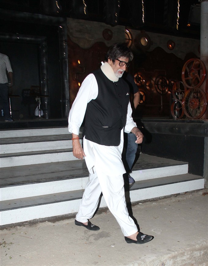 Amitabh Bachchan And Amit Sadh Spotted At Ramgopal Verma Office - Filmibeat