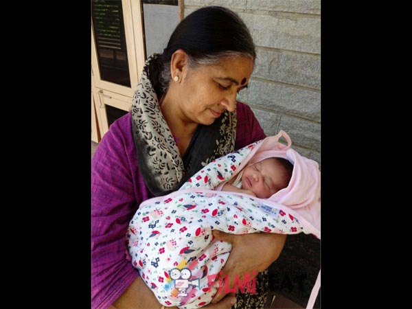 Shwetha Srivatsav Gives Birth To Girl Baby - Filmibeat
