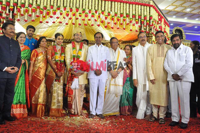 Celebs At Producer Ram Mohan Rao Daughter Wedding - Filmibeat