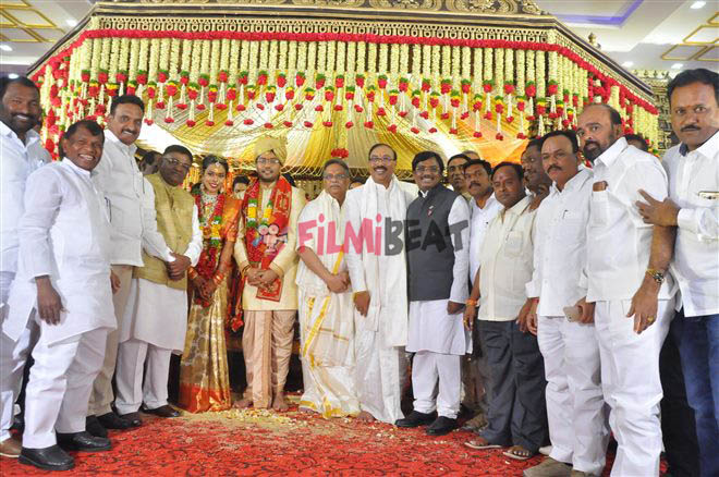 Celebs At Producer Ram Mohan Rao Daughter Wedding - Filmibeat