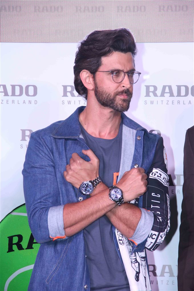 Hrithik Roshan Promote New Collection Rado Watch - Filmibeat