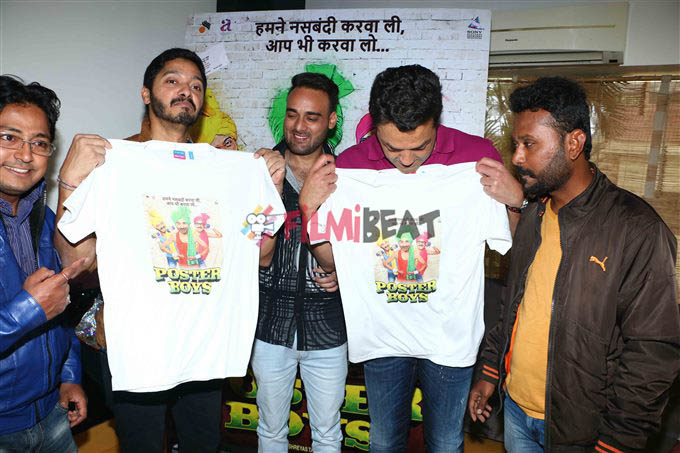 Poster Boy Movie Promotion In Mumbai - Filmibeat