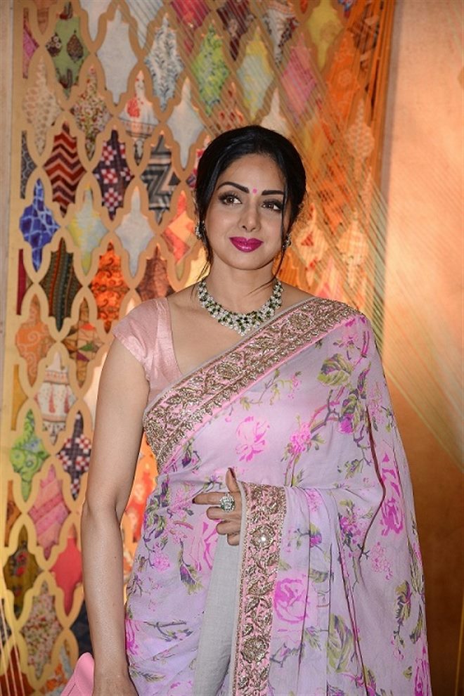 Sridevi, Kanika Kapoor & Smt Kokilaben Ambani At The Inauguration Of ...