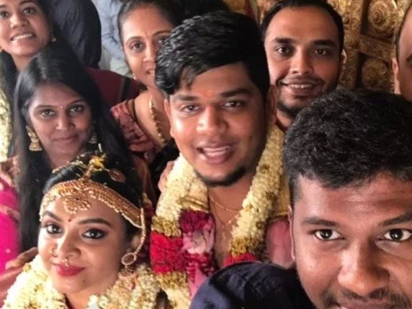 VJ Abishek Raj Wedding - Filmibeat