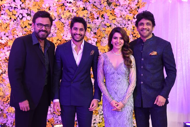 Naga Chaitanya & Samantha Wedding Reception - Filmibeat