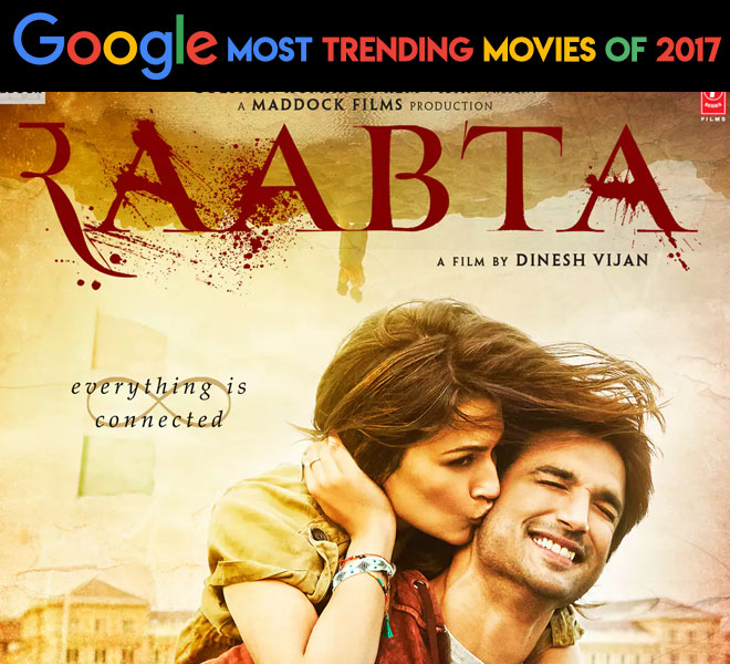 Google Most Trending Movies Of 2017 - Filmibeat