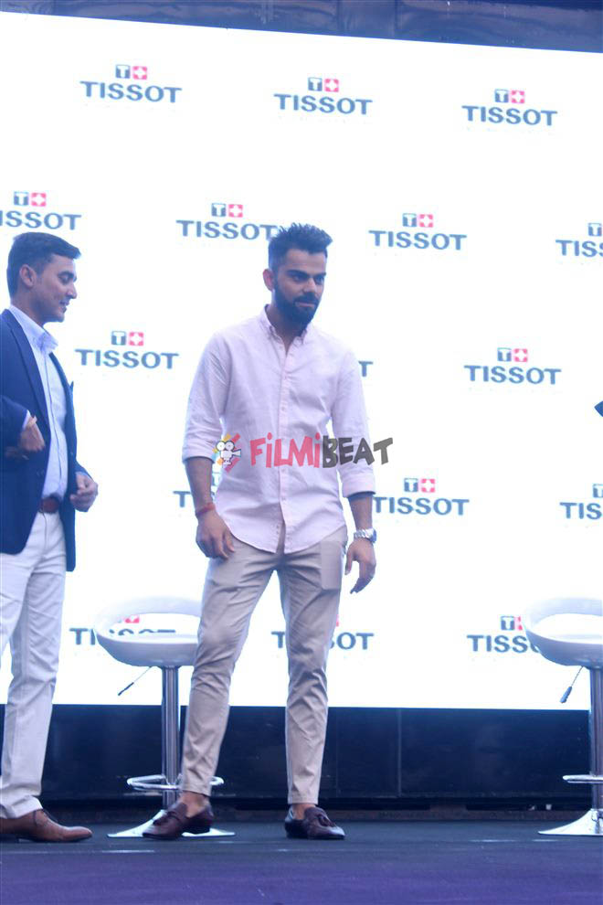 Virat Kohli New Brand Ambassador For Tissot - Filmibeat
