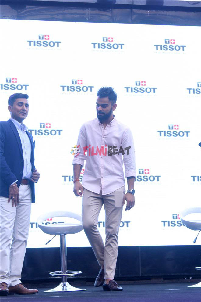 Virat Kohli New Brand Ambassador For Tissot - Filmibeat