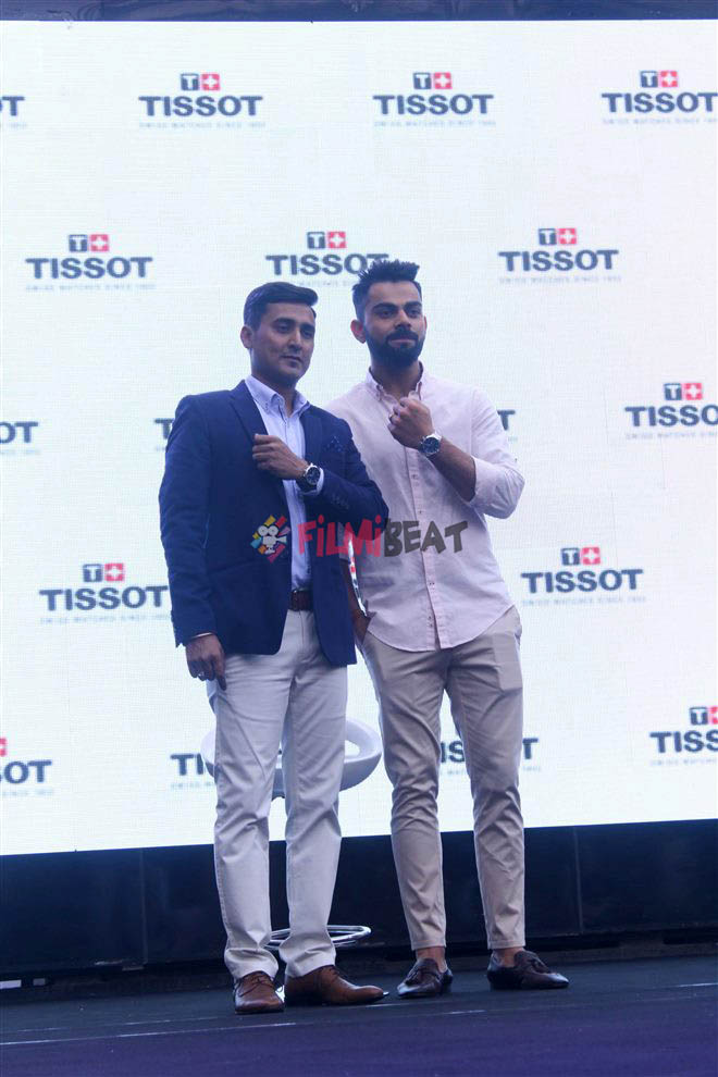 Virat Kohli New Brand Ambassador For Tissot - Filmibeat