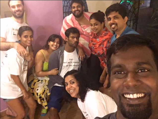 Vishal & Varu Sarathkumar Together - Filmibeat