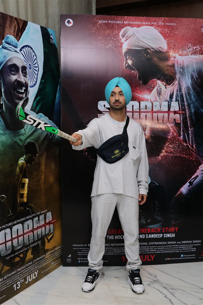 Diljit Dosanjh Promote His Movie Soorma - Filmibeat