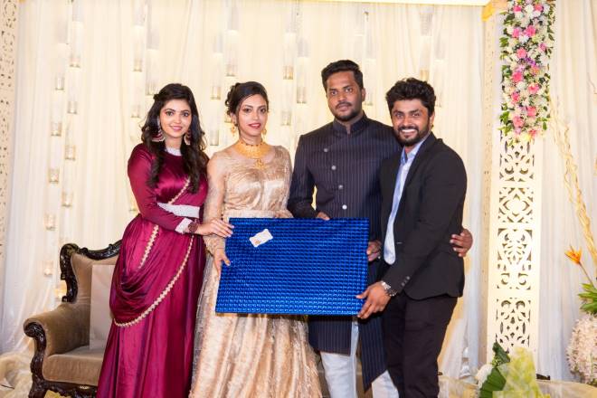 Joy Crizildaa Engagement - Filmibeat