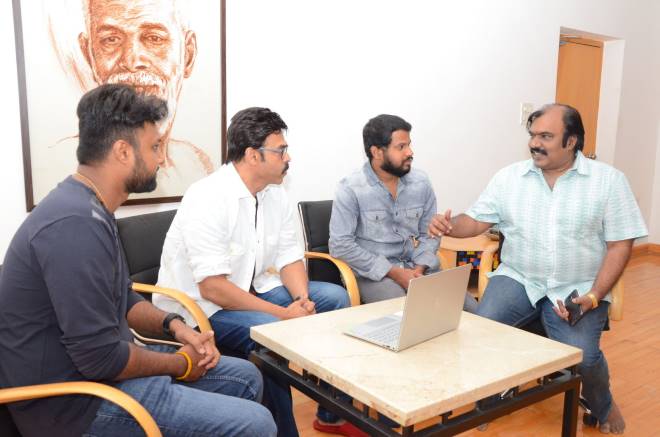 Venkatesh Launched Rama Rama Re Song - Filmibeat