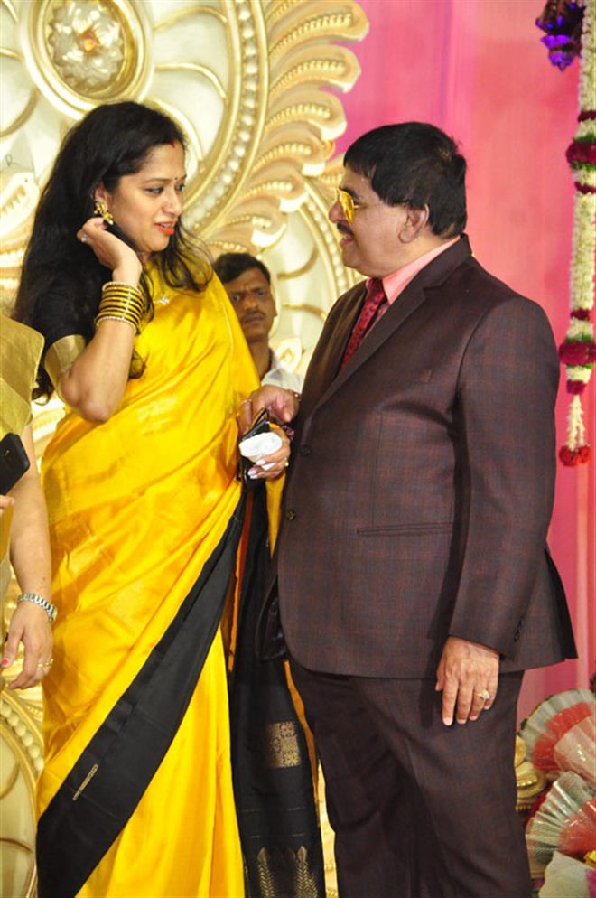 Ambica Vinayaka Surya Kumar And Preethika Lakshmi Wedding Receiption ...