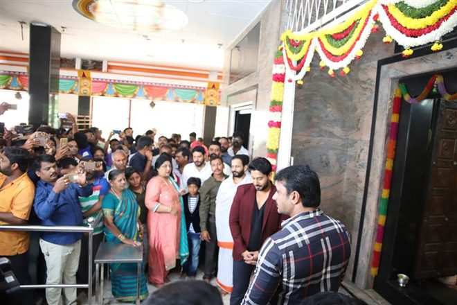 Prajwal Devaraj Movie Gentle Man Muhurat - Filmibeat