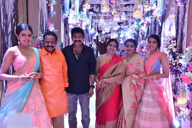 Hero Rajasekhar Sister's Son Engagement - Filmibeat