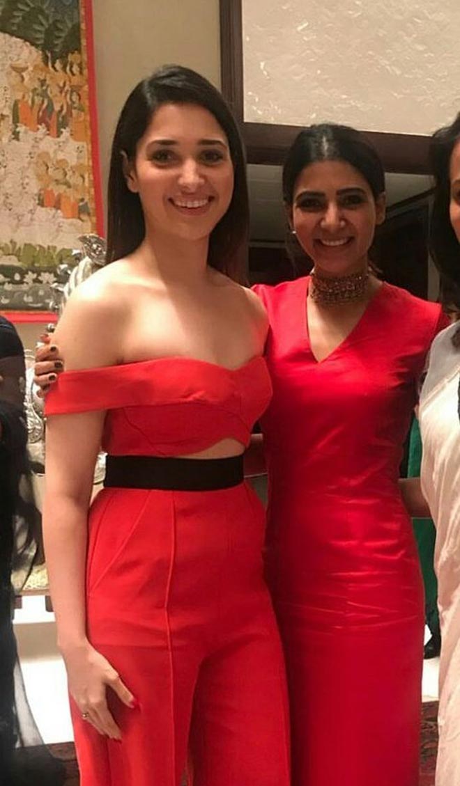 Stars At Pinky Reddy's Private Party - Filmibeat