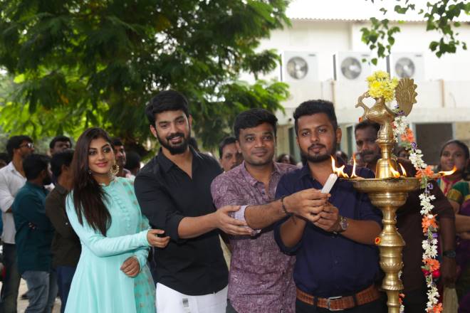 Mahat Raghavendra & Yashika Anand New Movie Launch - Filmibeat