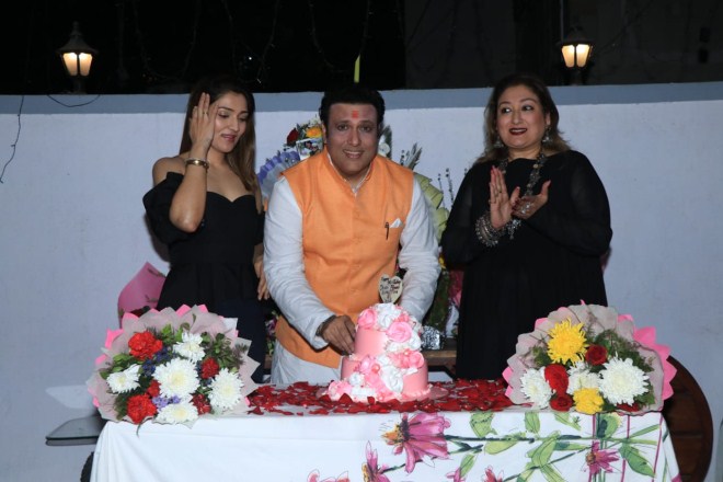 Actor Govinda Celebrate His Birthday With Family Photos - Filmibeat
