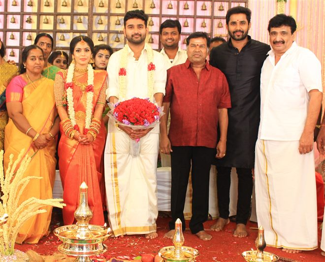 Actor Ramesh Kanna Son R.S.Jashwanth Kannan And K.Priyanka Marriage ...