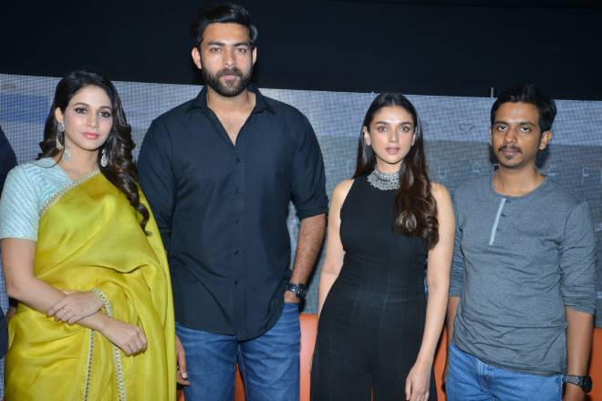 Antariksham Movie Trailer Launch Photos - Filmibeat