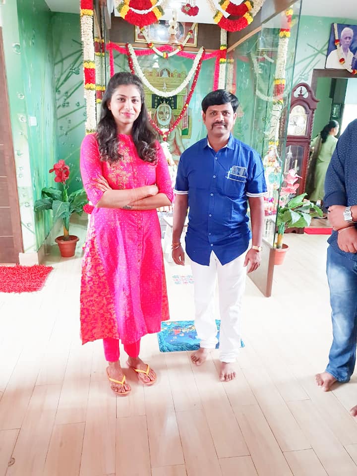 B C Patil Daughter Srushti Patil & Sanjay Marriage Photos - Filmibeat