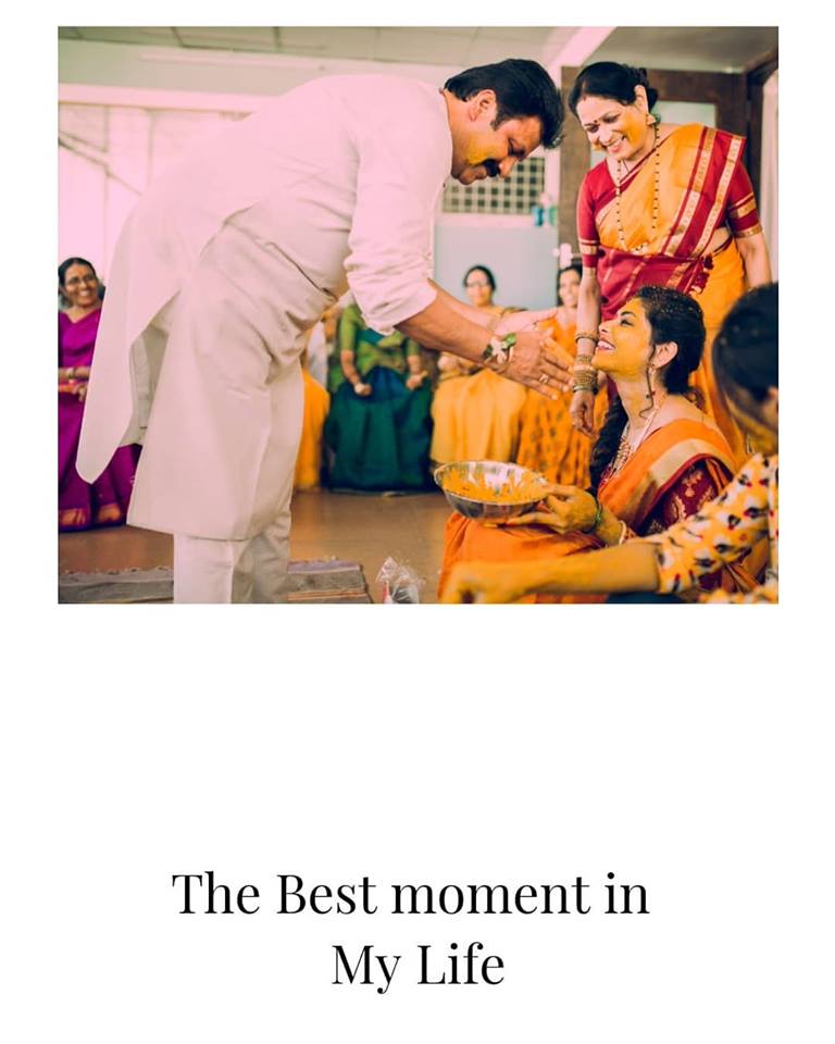 B C Patil Daughter Srushti Patil & Sanjay Marriage Photos - Filmibeat