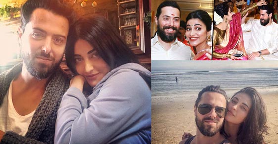 Shruti Haasan with her British boyfriend Michael Corsale - Filmibeat