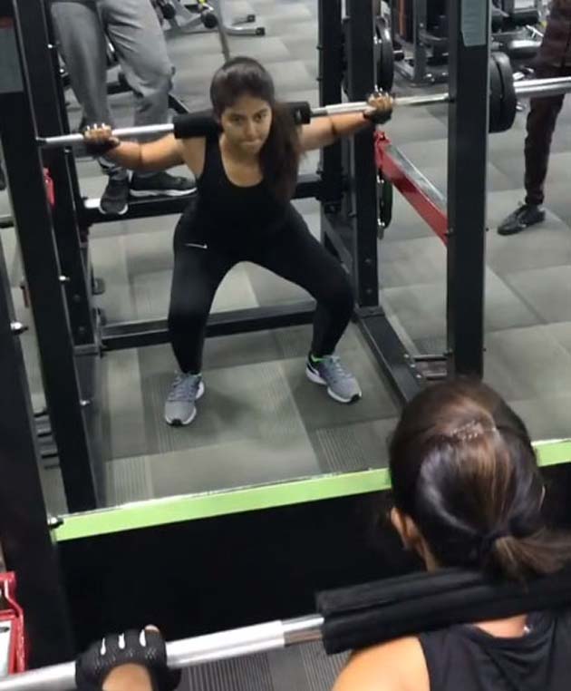 Actress Anjali Unseen Workout Photos - Filmibeat