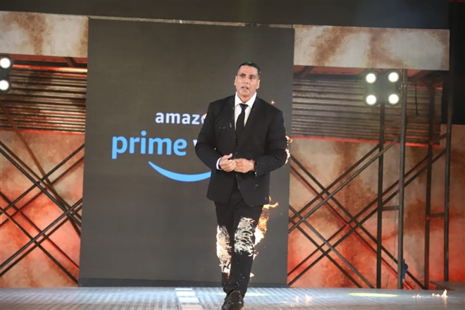 Akshay Kumar At The Launch Of His Amazon Prime New Web Series Photos ...