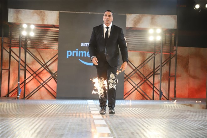 Akshay Kumar At The Launch Of His Amazon Prime New Web Series Photos ...