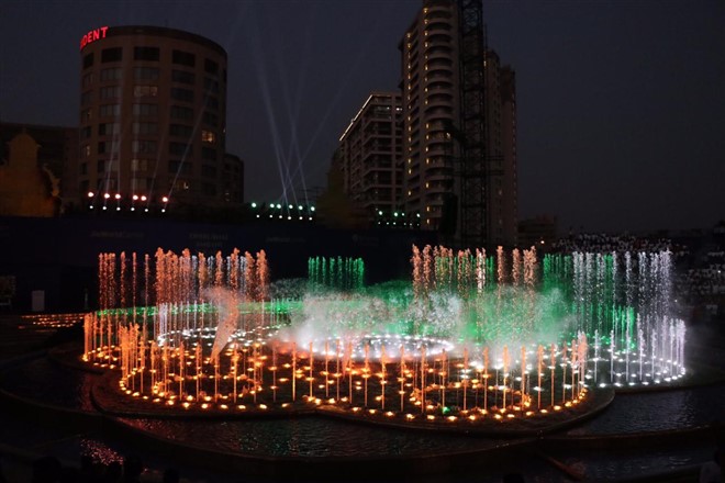 Inauguration Of Dhirubhai Ambani Square At JIO Wolrd Centre Photos ...