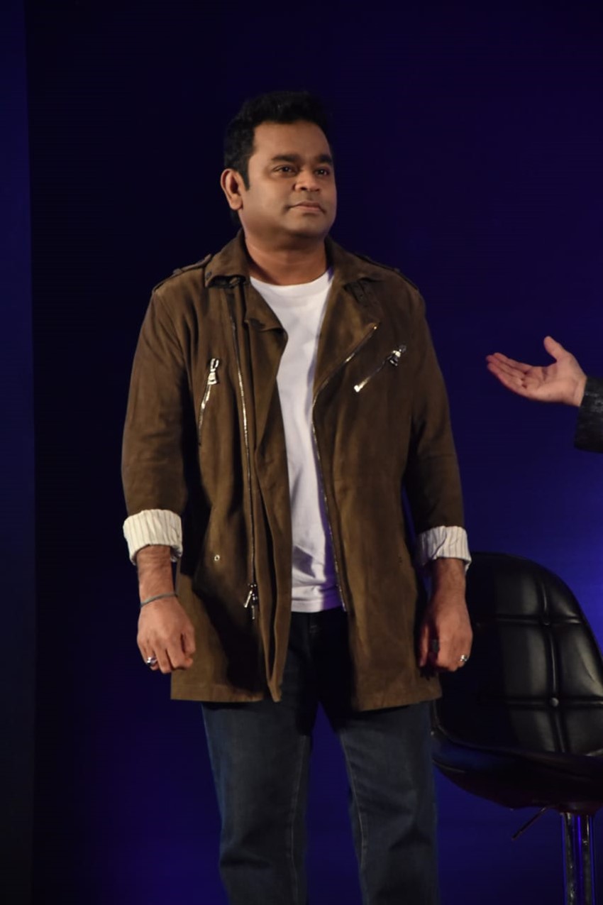 AR Rahman & Director Of Marvel Joe Russo At The Launch Marvel Anthem ...