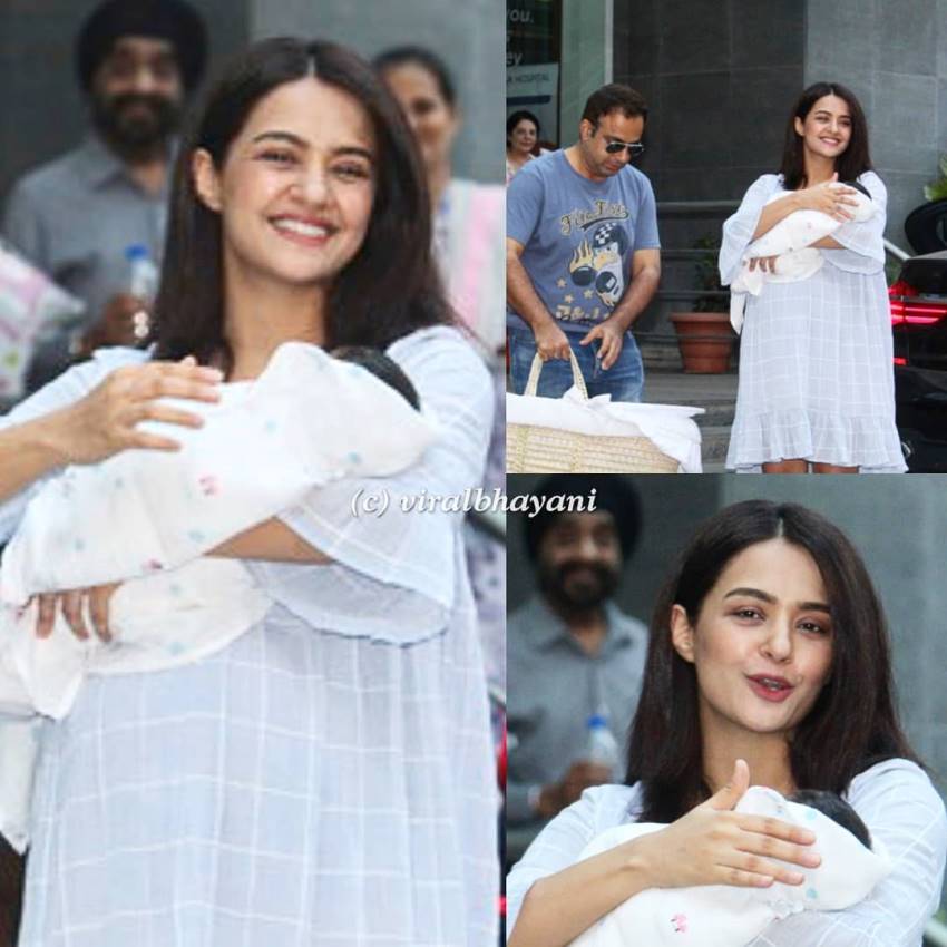 Surveen Chawla Shares Glimpse For Her New Born Girl Baby Photos - Filmibeat