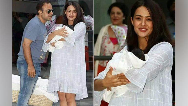 Surveen Chawla Shares Glimpse For Her New Born Girl Baby Photos - Filmibeat