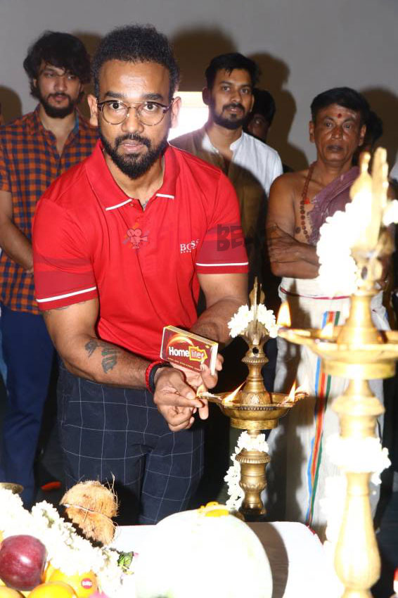 Arvind Swamy New movie Pooja Photos - Filmibeat