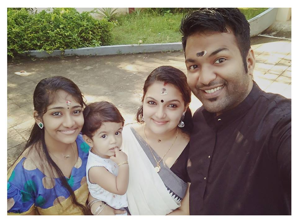 Saranya Mohan Family