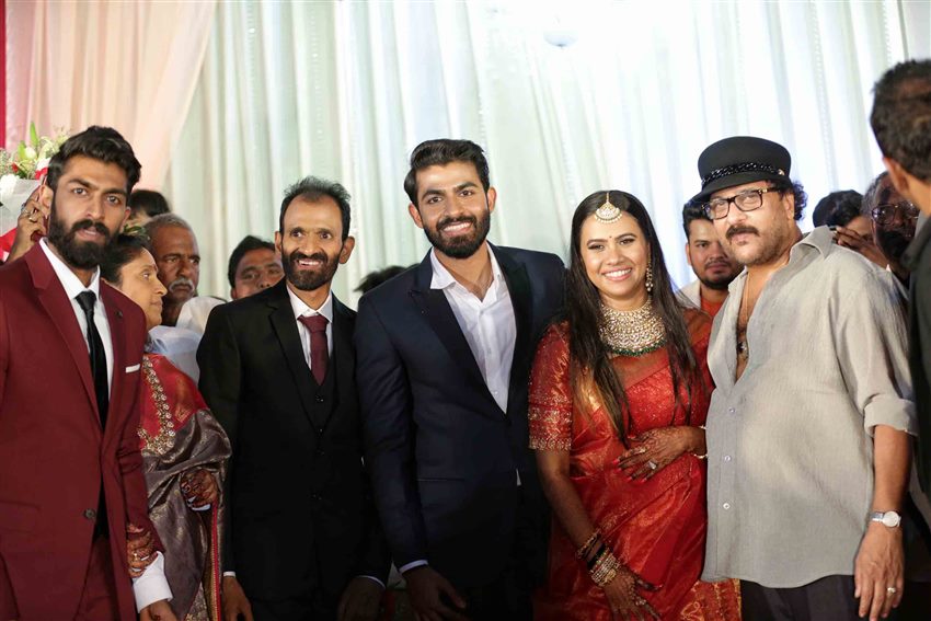 Yuvarajkumar Wedding Reception Photos - Filmibeat