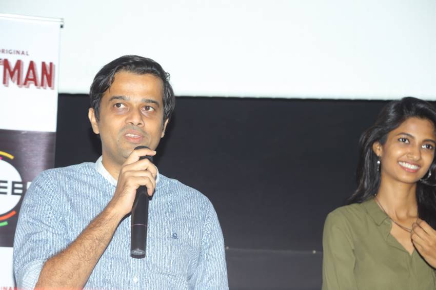 Post Man Movie Screening And Press Meet Photos - Filmibeat