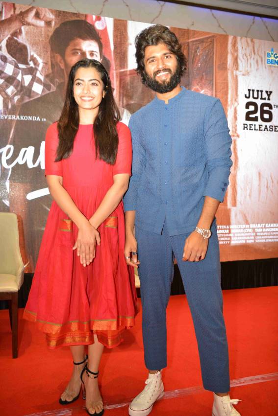 Dear Comrade Movie Press Meet Photos - Filmibeat