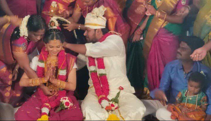 Anchor Anitha Sampath Marriage Photos - Filmibeat