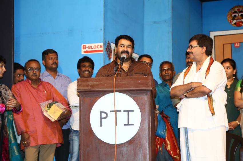 Celebrities at YG Mahendran’s 3Ji 100th Show Celebration Photos - Filmibeat