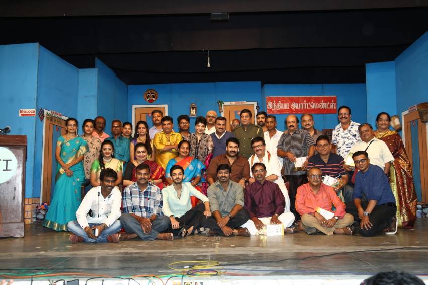 Celebrities at YG Mahendran’s 3Ji 100th Show Celebration Photos - Filmibeat