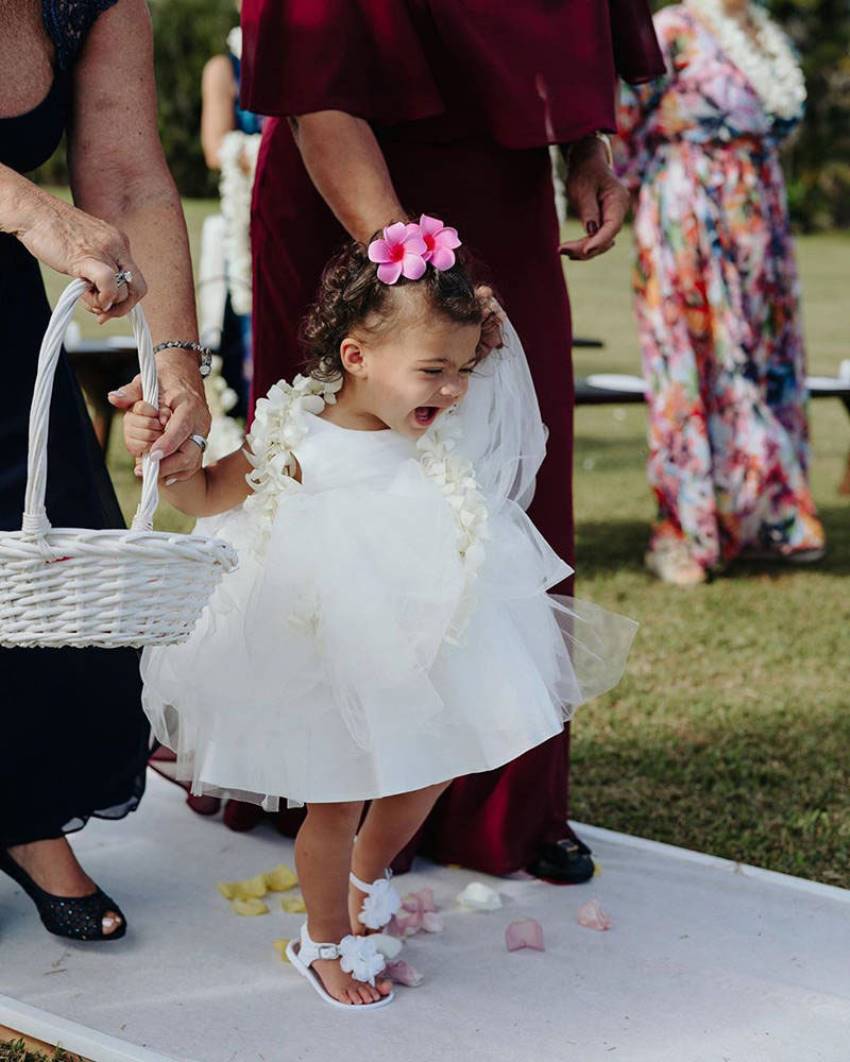 Dwayne The Rock Johnson Ties With Laura Hashian in Secret Hawaiian ...