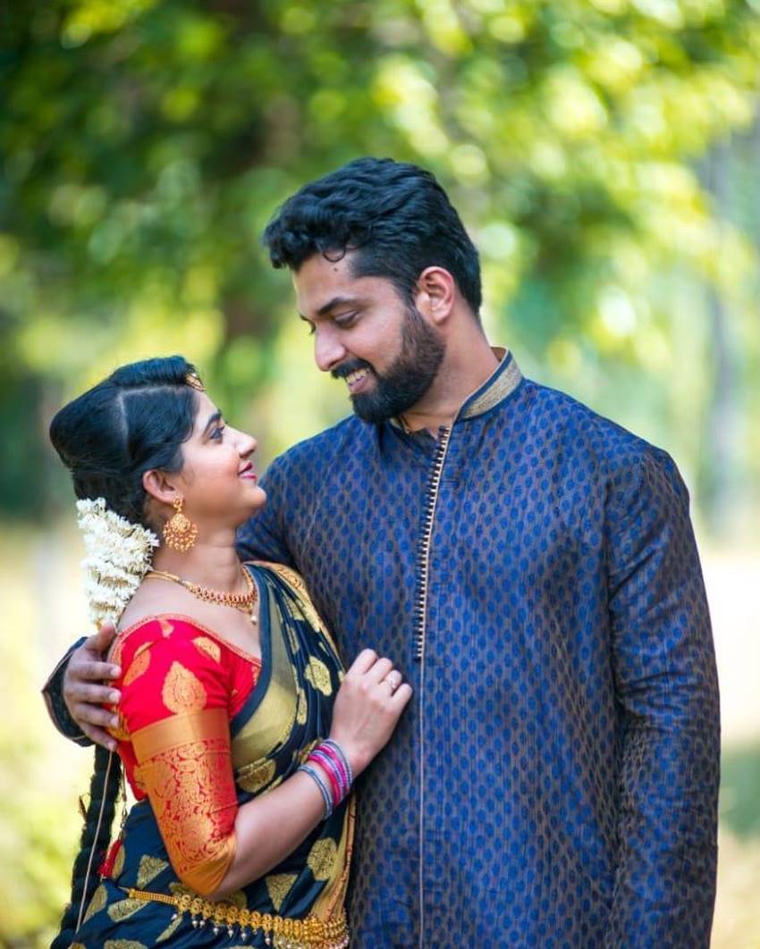 Radhika Rao And Aakarsh Wedding Photos - Filmibeat