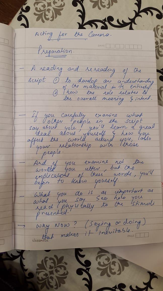 Sushant Singh Rajput's Diary Pages Goes Viral On Social Media - Filmibeat