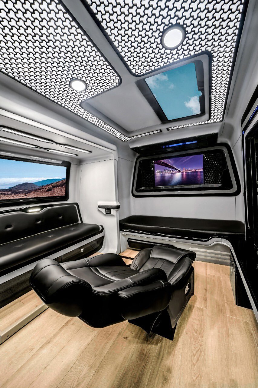 Seen Inside Pics Of Allu Arjun’s Caravan FALCON Yet? - Filmibeat