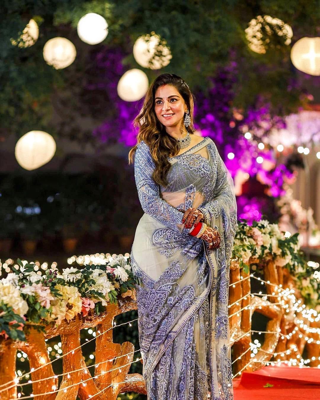 Shraddha Arya's Dreamy Pictures From Her Wedding Reception - Filmibeat