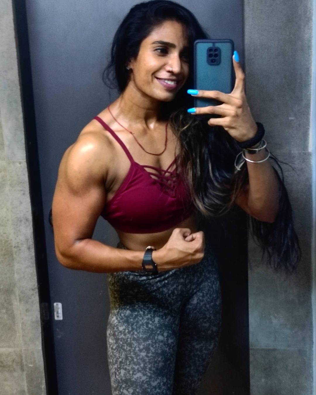 Indian Muscle Women Pratiksha Karkera Viral Photos - Filmibeat