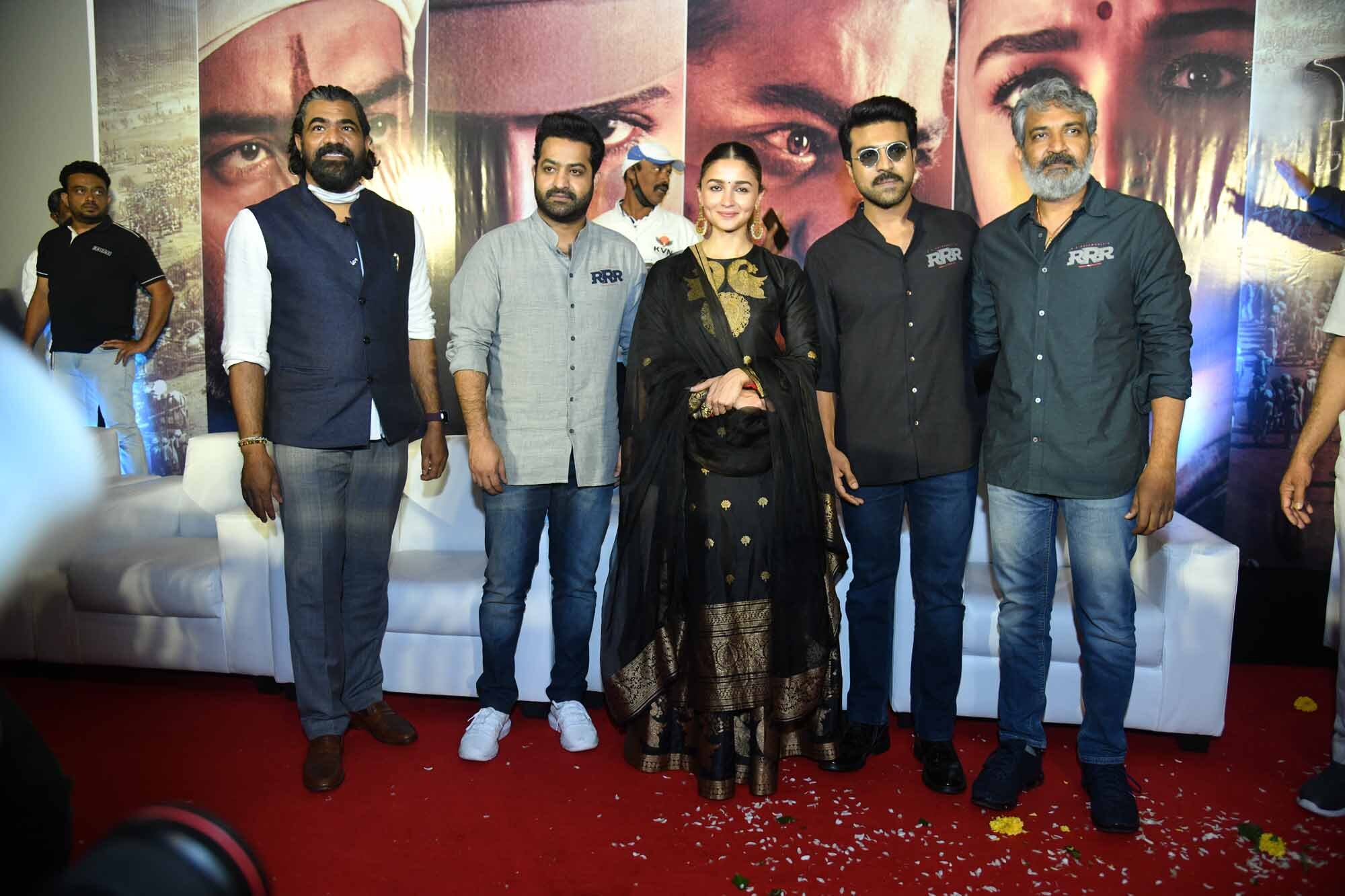 RRR Film Trailer Launch Press Meet - Filmibeat